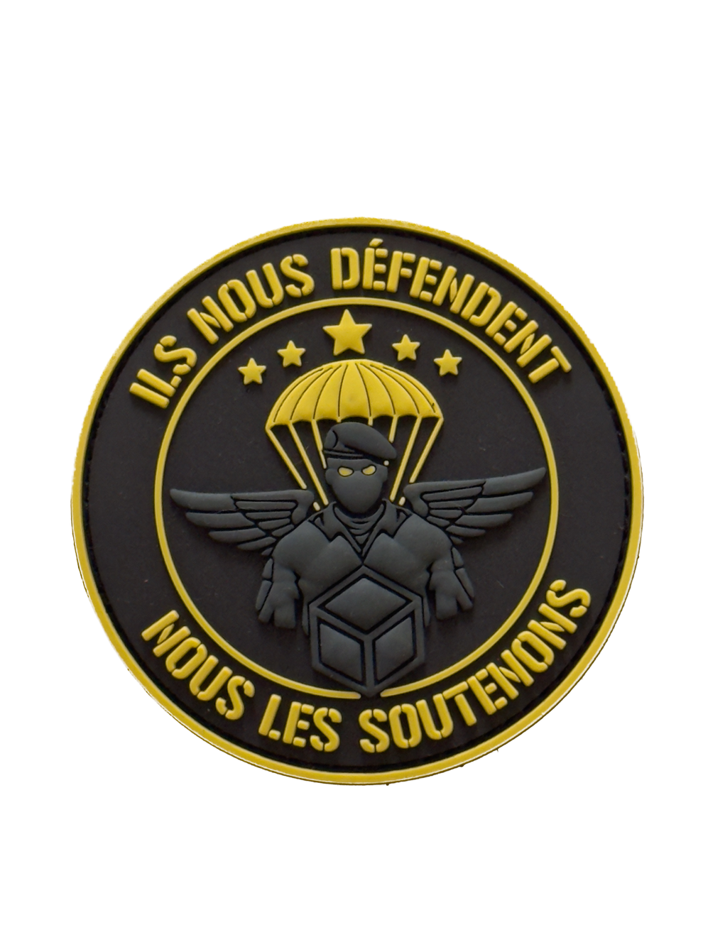 NOUVEAU Patch PVC Soutien commando – Soutien Commando