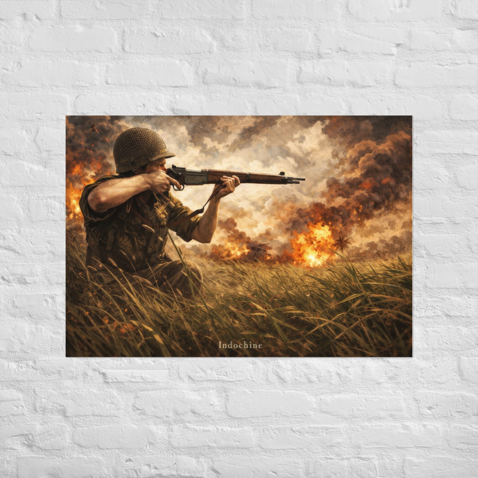Poster - Indochine - Good Morning Army – Soutien Commando